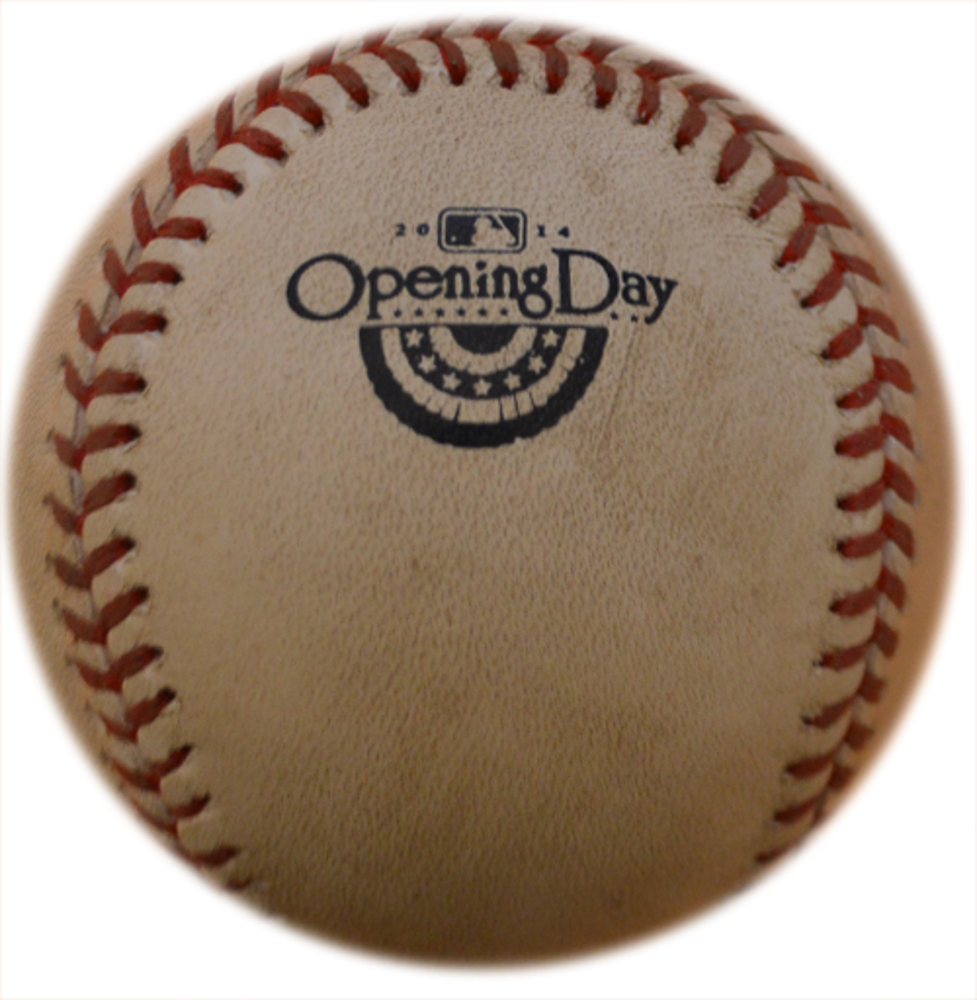 Game Used Baseball - Tyler Clippard to David Wright - 5th Inning ...