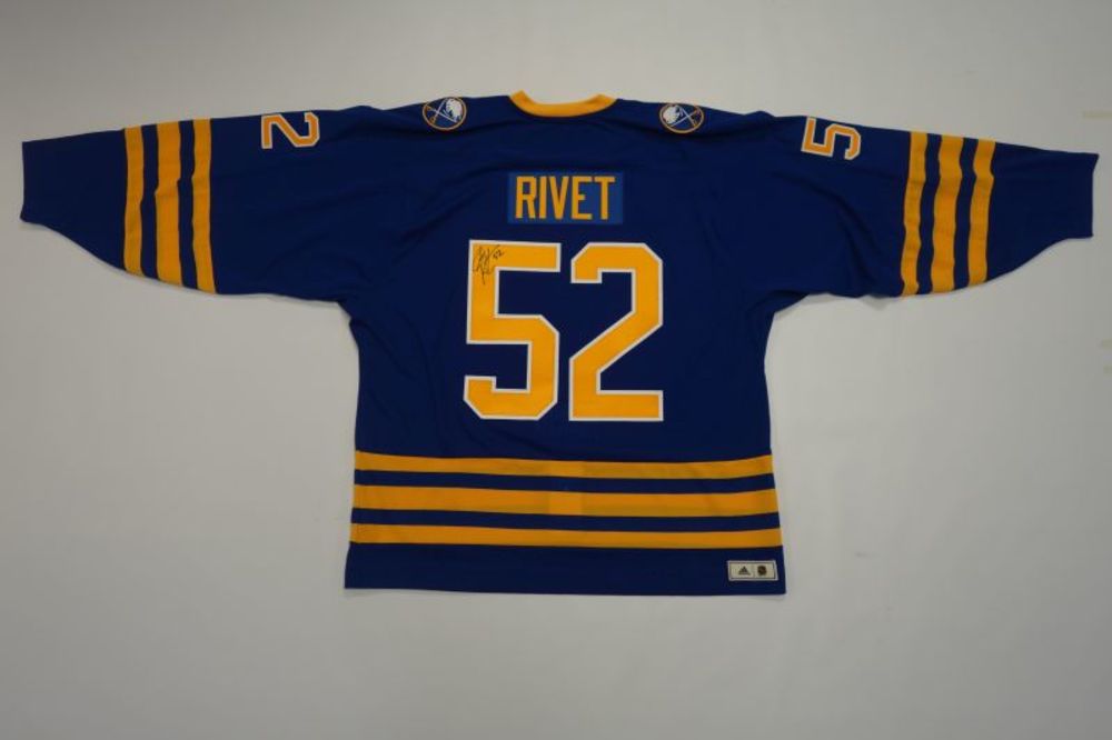 Craig Rivet Autographed 2023 Alumni Beer & Wine Festival Jersey - NHL ...