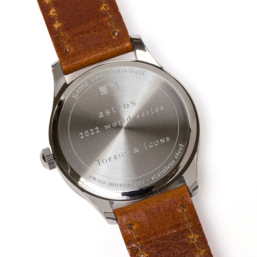 Tokens & Icons Houston Astros 2022 World Series Game Used Baseball ...