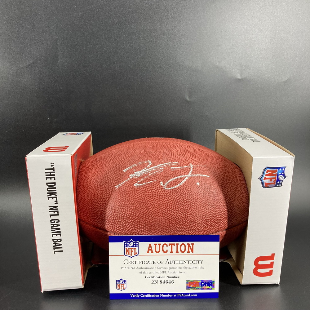 NFL - Giants Kayvon Thibodeaux Signed Authentic Football | The official ...