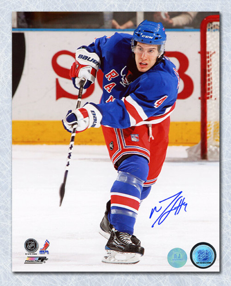 Michael Del Zotto New York Rangers Autographed Action 8x10 Photo - NHL ...
