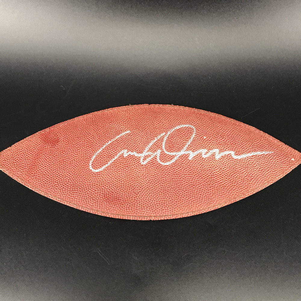 NFL - Ann Wilson of Heart Signed Authentic Leather Panel | The official ...