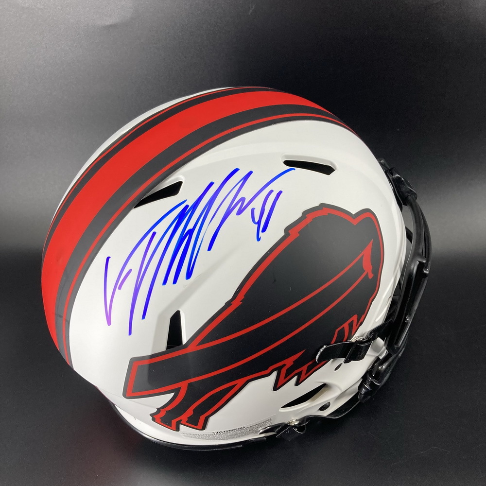 Bills - Von Miller Signed Lunar Eclipse Speed Helmet | The official ...