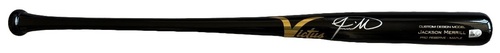 Jackson Merrill Autographed Game Model Victus Bat | MLB Auctions