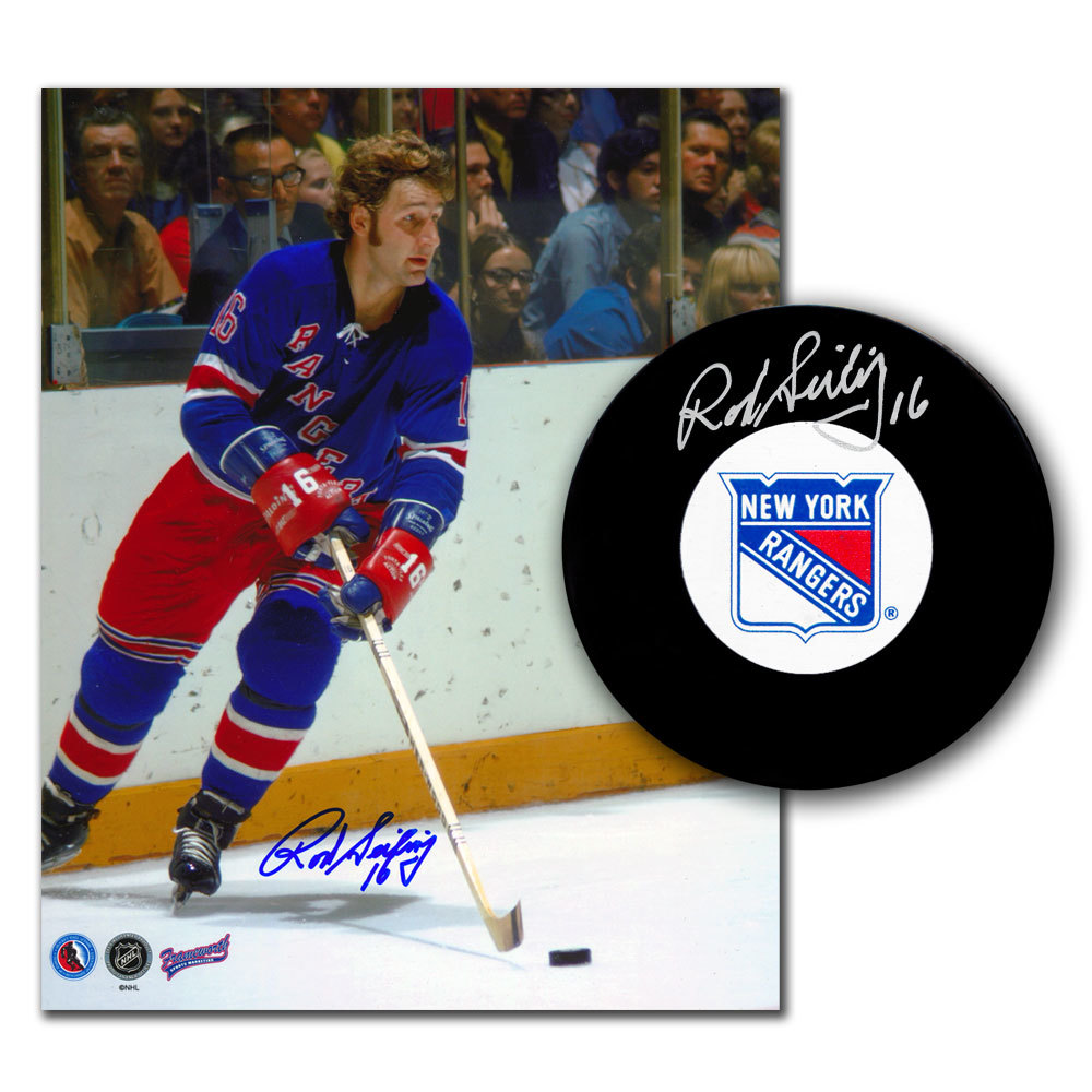 Rod Seiling New York Rangers Autographed 8x10 & Puck Combo - NHL Auctions
