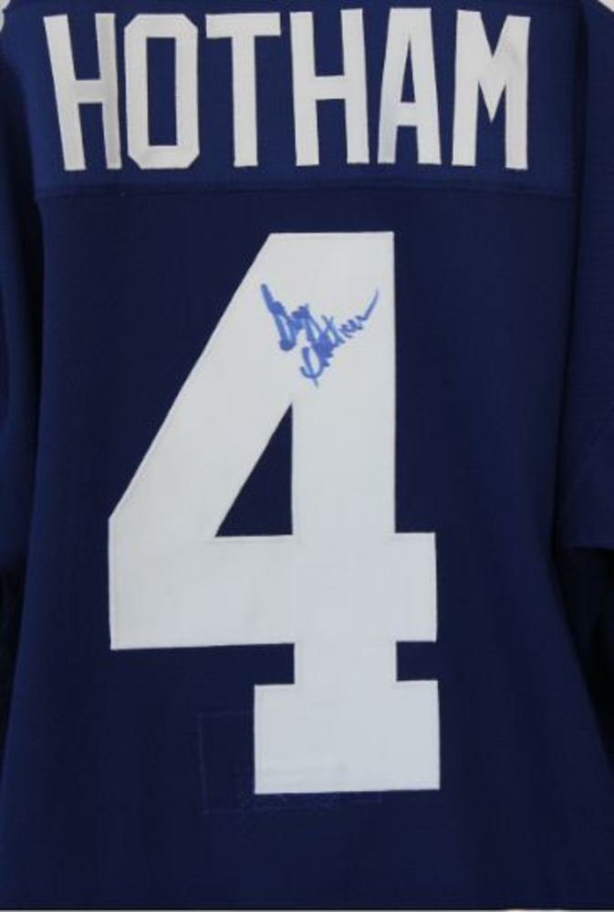Greg Hotham Autographed and Worn Winter Classic Alumni Jersey - NHL ...