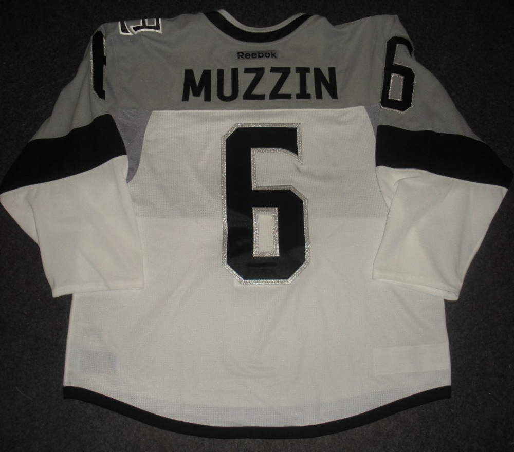 Jake Muzzin - Los Angeles Kings - 2015 NHL Stadium Series - Game-Worn ...