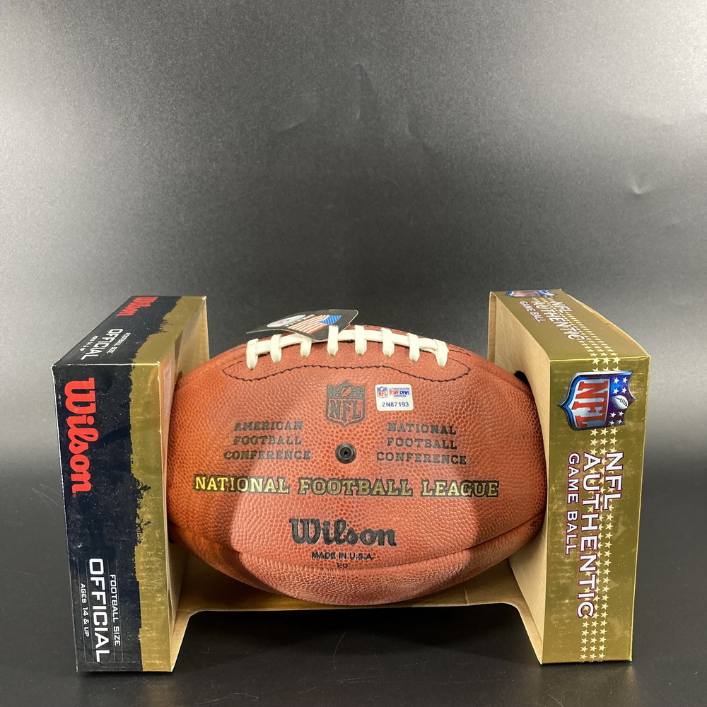 Legends - Raiders Tim Brown Signed Authentic Football | The official ...