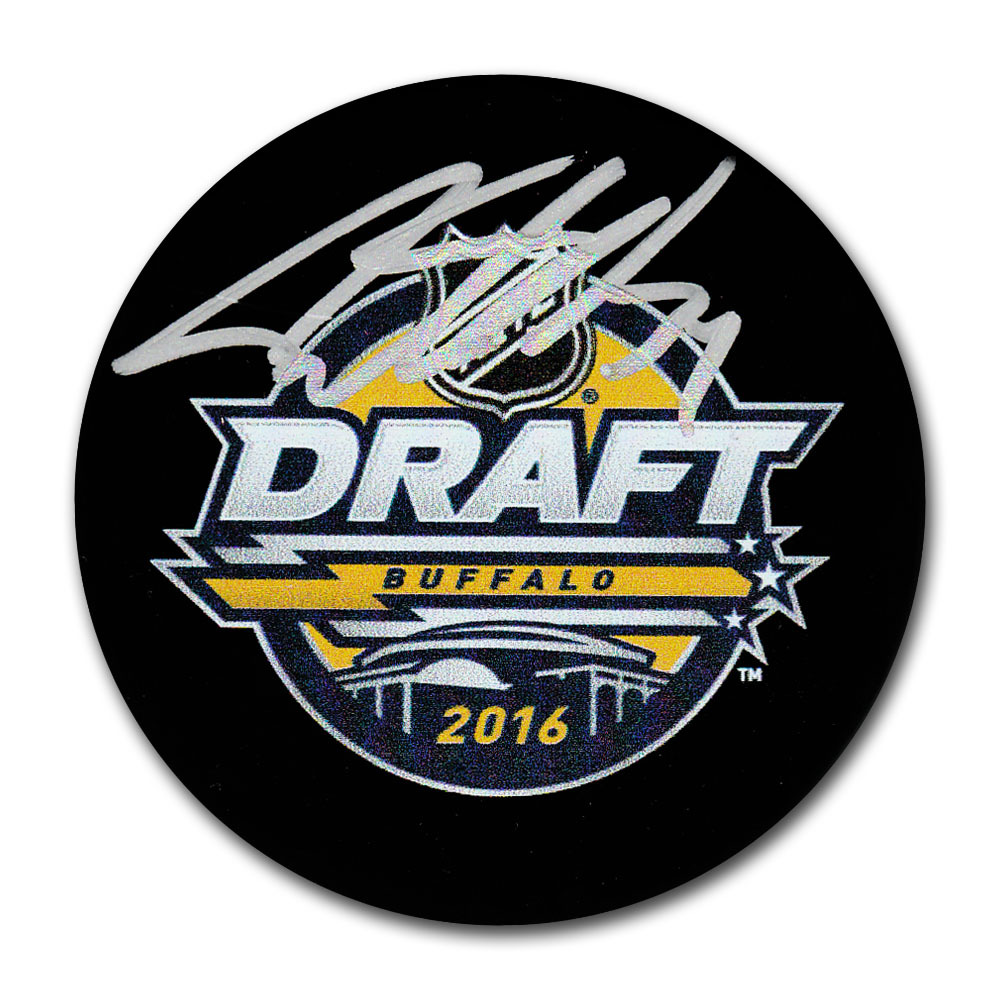 Auston Matthews Autographed 2016 NHL Entry Draft Puck - NHL Auctions