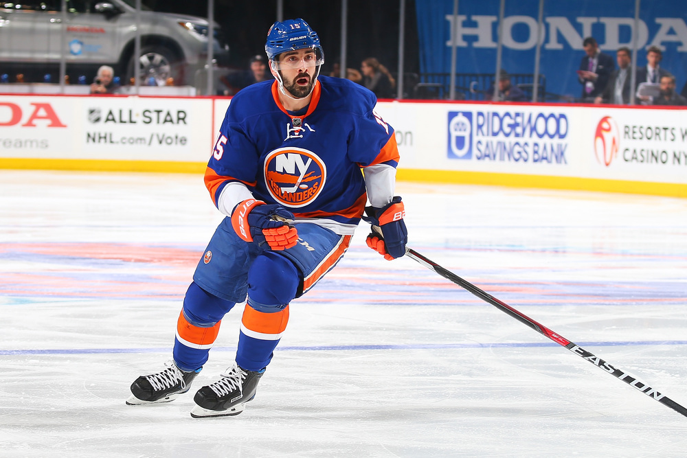 Cal Clutterbuck- Hockey Fights Cancer Jersey Auction- New York ...