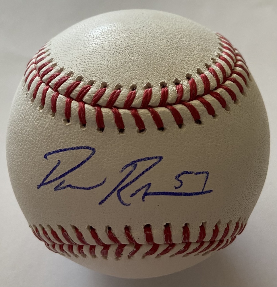 Drew Rasmussen Autographed Baseball | MLB Auctions