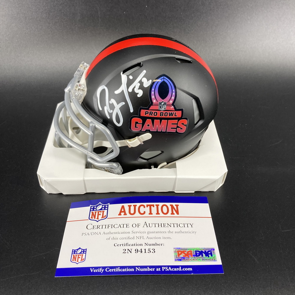 Legends - Ravens Ray Lewis Signed Pro Bowl Mini Helmet | The official ...