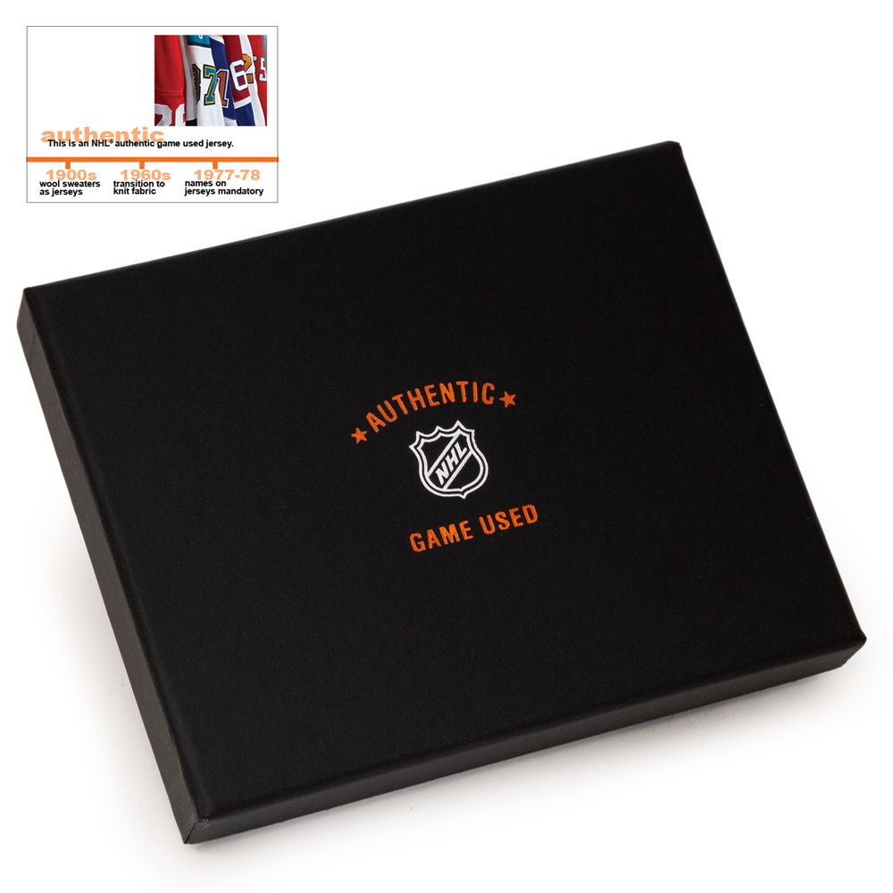 NHL Game Used Uniform Emblem Billfold Wallet - Edmonton Oilers - NHL ...