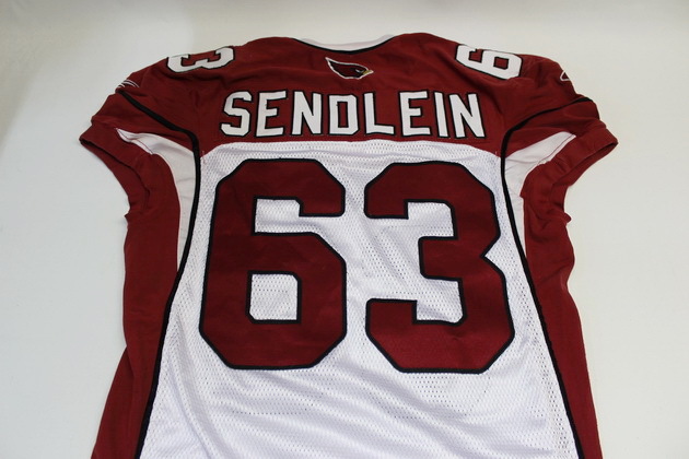 CARDINALS - LYLE SENDLEIN 2011 GAME WORN JERSEY | The official auction ...