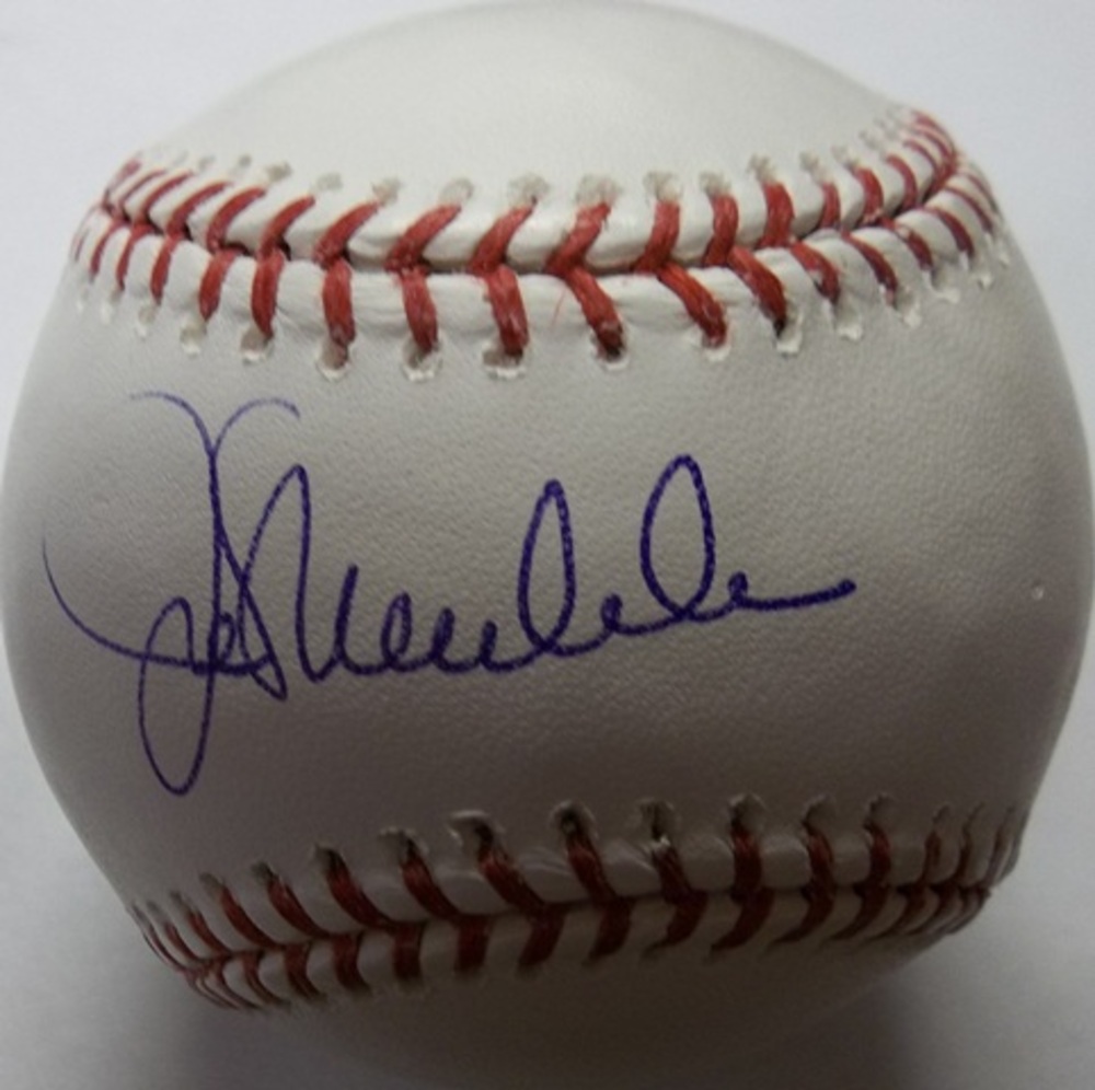 Joe Maddon Autographed Baseball | MLB Auctions