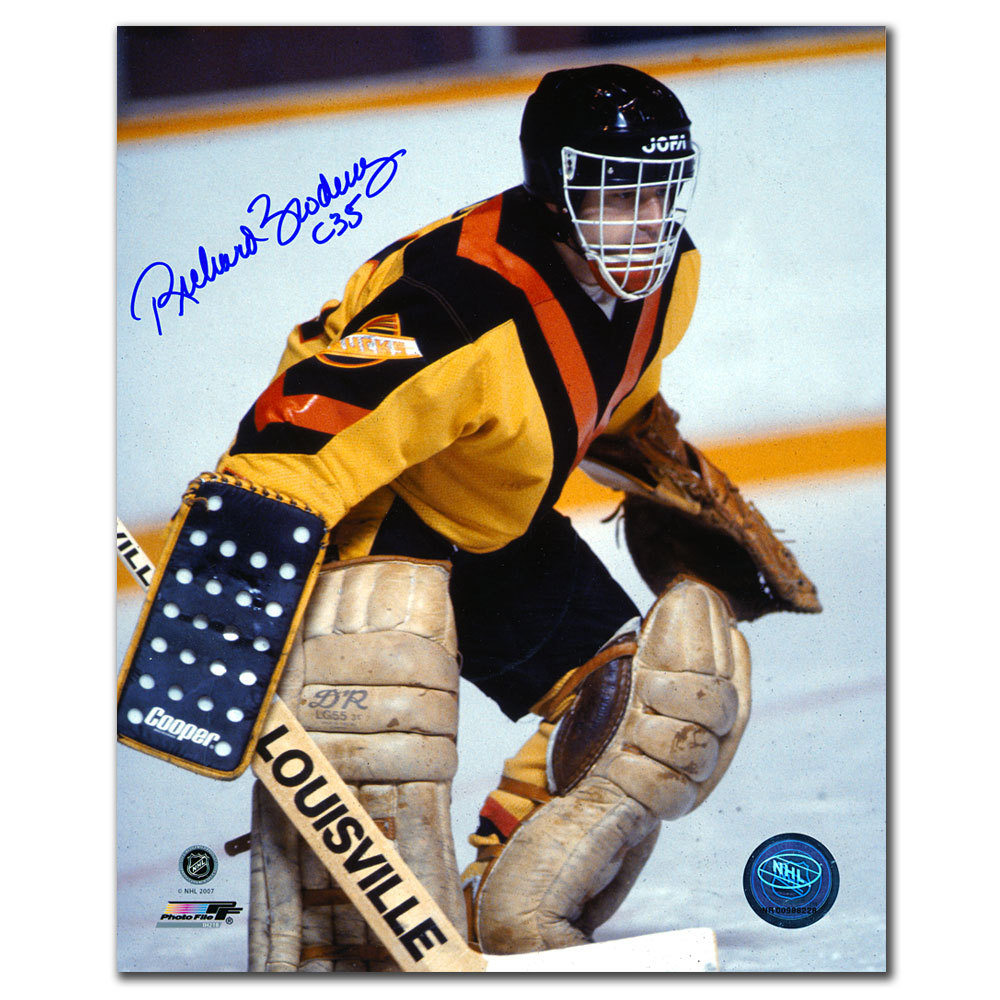 Richard Brodeur Vancouver Canucks Autographed 8x10 - NHL Auctions