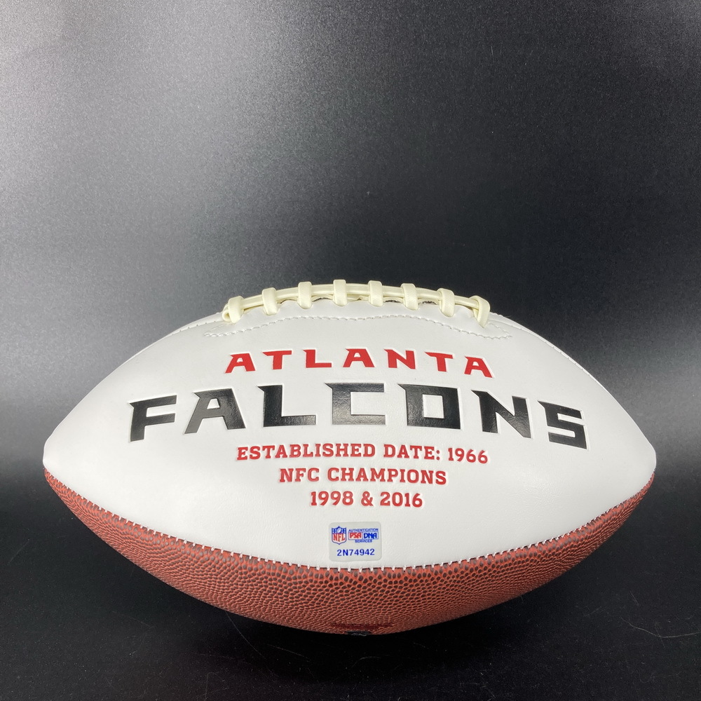 Falcons - Tak McKinley Signed Panel Ball with Falcons Logo | The ...