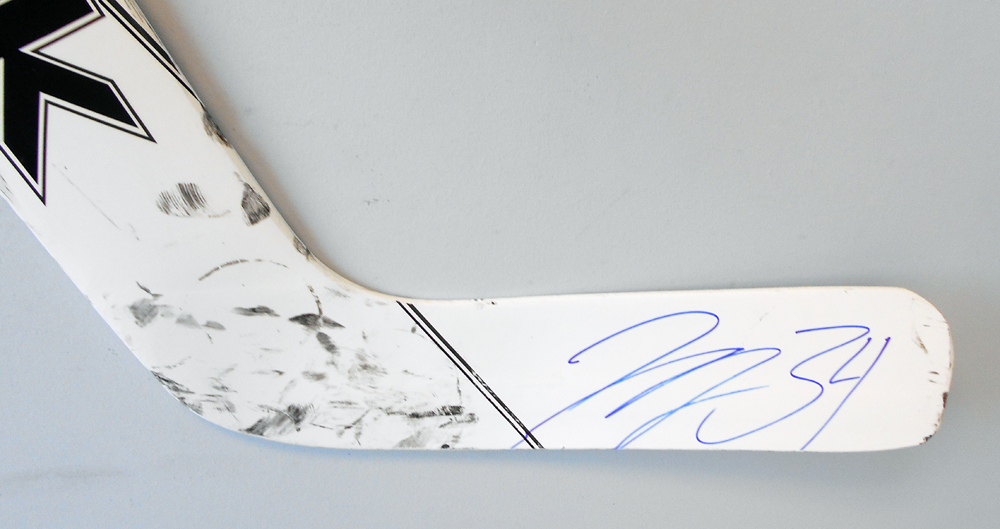 #34 Jake Allen Game Used Stick - Autographed -St. Louis Blues - NHL ...