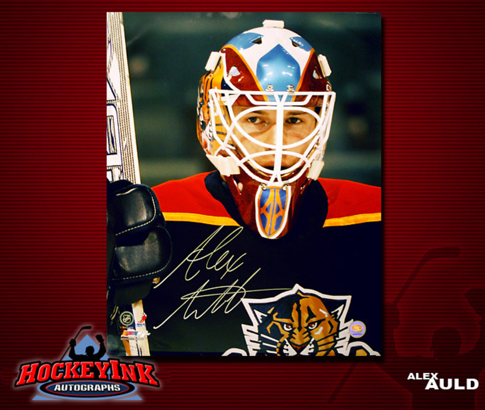 ALEX AULD Signed Florida Panthers 16 X 20 Photo - NHL Auctions