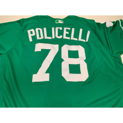 Team-Issued St. Patrick's Day Jersey: Brady Policelli | Detroit Tigers ...
