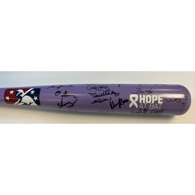 Hope At Bat Charity Auction: Fort Myers Mighty Mussels Team Signed Bat ...