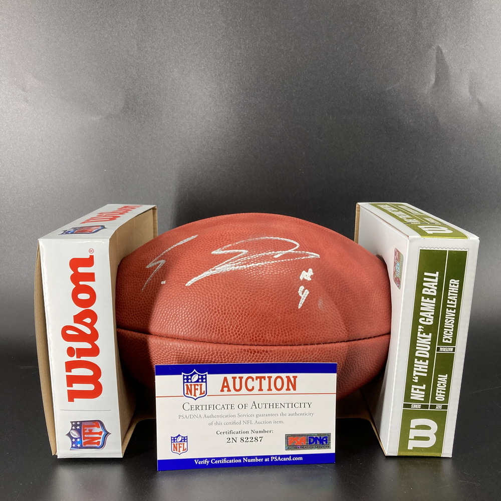 Bears - Eddie Jackson Signed Authentic Football | The official auction ...