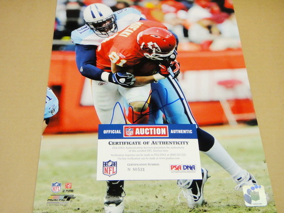 TITANS - JASON JONES SIGNED 11X14 PHOTO | The official auction site of ...