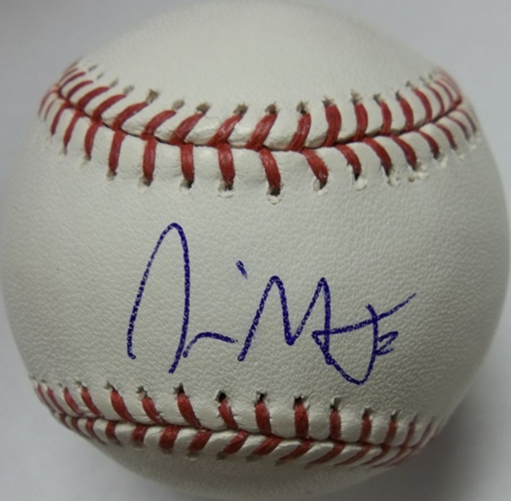 Nyjer Morgan Autographed Baseball | MLB Auctions