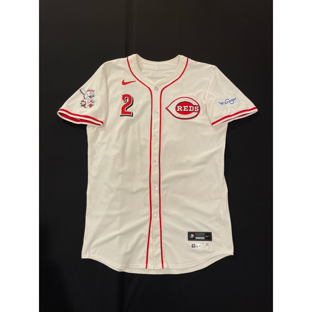 Ty France -- 2024 Game-Used Road Gray Jersey -- Size 44 -- Game Details ...