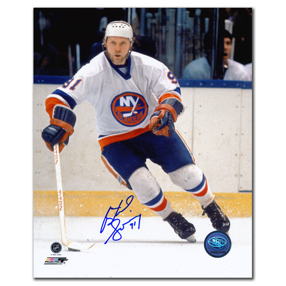 Butch Goring New York Islanders RUSH Autographed 8x10 - NHL Auctions