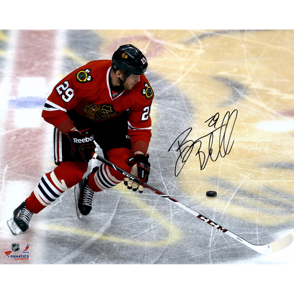 Bryan Bickell Chicago Blackhawks Autographed 16" x 20" On Logo ...