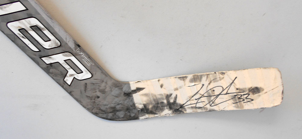 #33 Christopher Gibson Game Used Stick - Autographed - New York ...