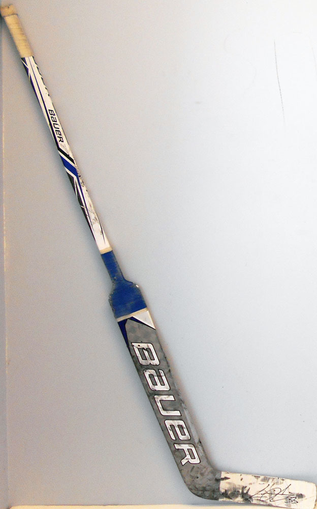 #33 Christopher Gibson Game Used Stick - Autographed - New York ...
