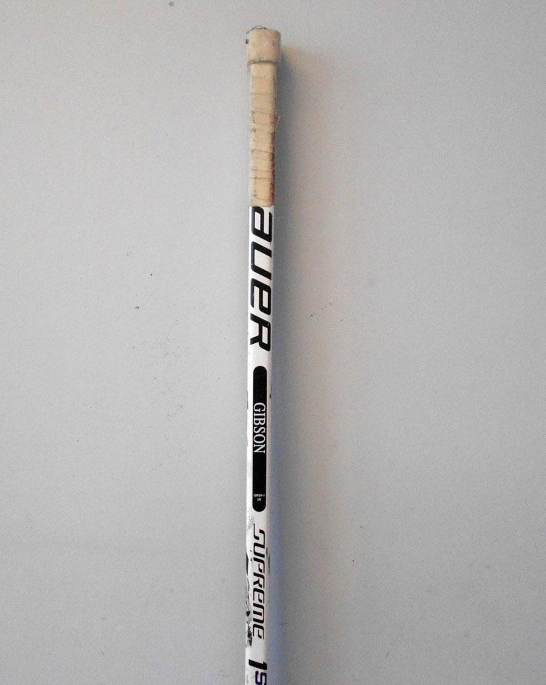 #33 Christopher Gibson Game Used Stick - Autographed - New York ...