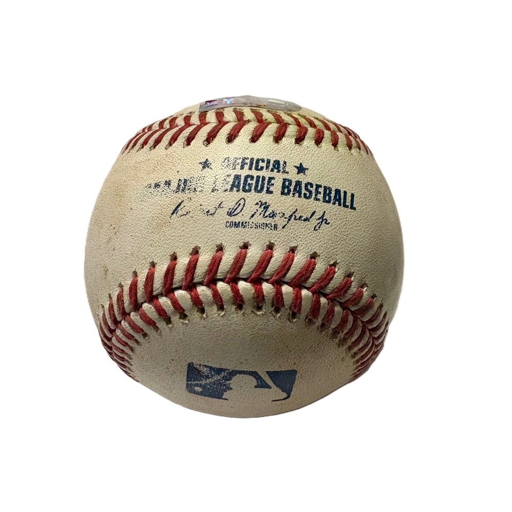 Game Used Baseball: Jake Mangum single off Joey Wentz - Bottom 8 - Jake ...