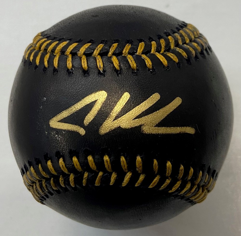 Adley Rutschman Autographed Black Baseball | MLB Auctions