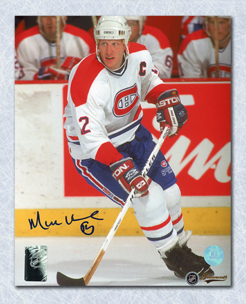 Mike Keane Montreal Canadiens Autographed Captain 8x10 Photo - NHL Auctions