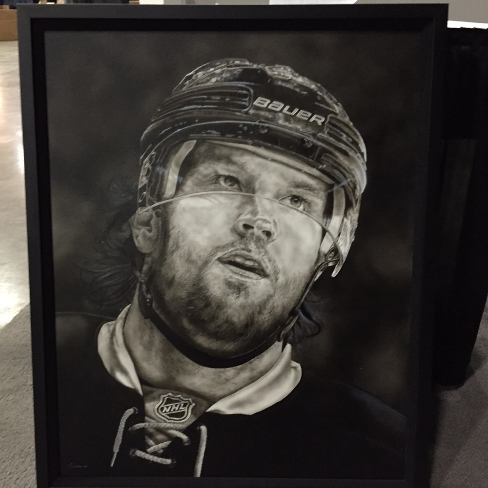 Rick Nash Limited Edition Canvas - New York Rangers - NHL Auctions