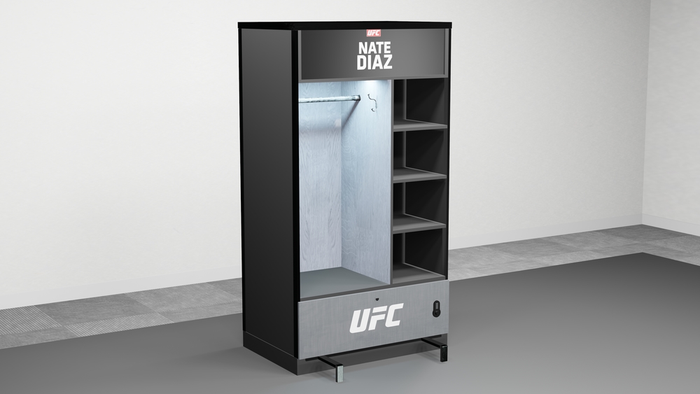 Nate Diaz Event Used Locker - UFC 279 | UFC Collectibles