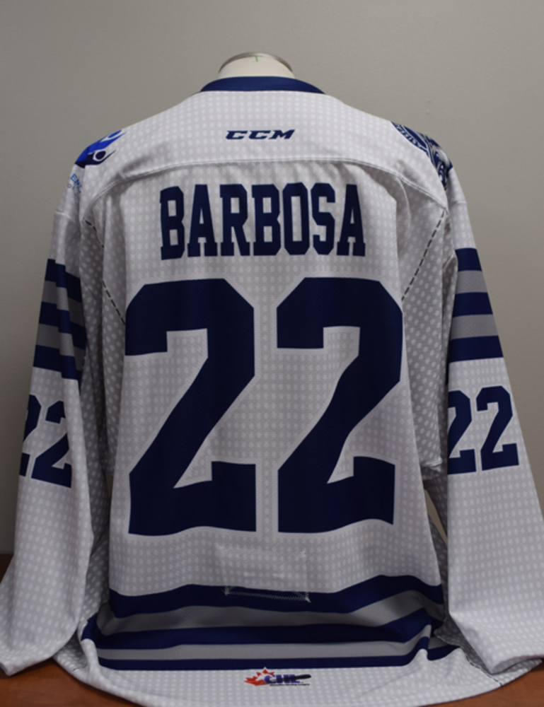 Ryan Barbosa (Pinball Foundation) Game Worn Jersey