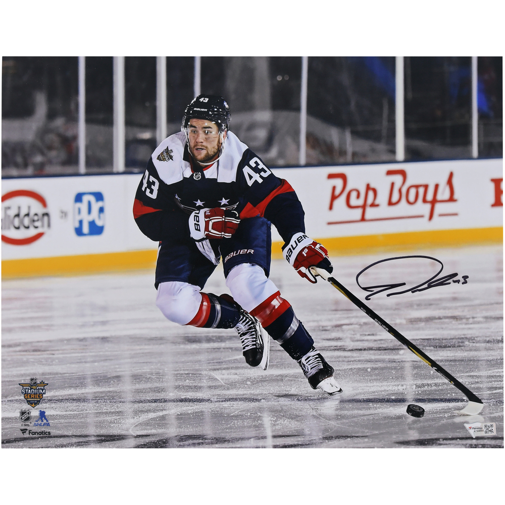 Tom Wilson Washington Capitals Autographed 11" x 14" 2018 Stadium ...