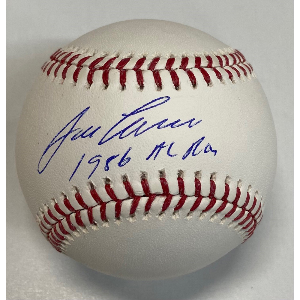Jose Canseco Autographed "1986 AL ROY" Baseball | MLB Auctions