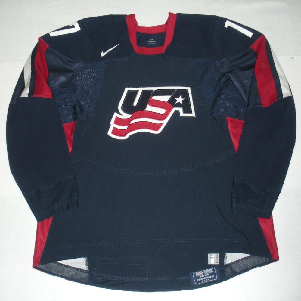 Robbie Schremp - 2006 U.S. IIHF World Junior Championship - Game-Worn ...