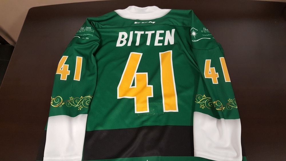 #41 Sam Bitten "Buddy the Elf" game jersey