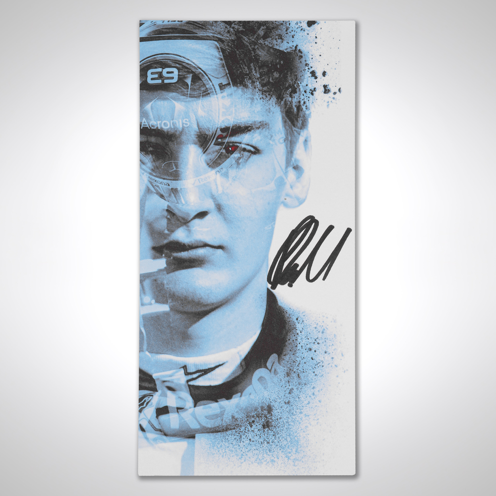 George Russell 2019 Signed Driver Card | F1 Authentics