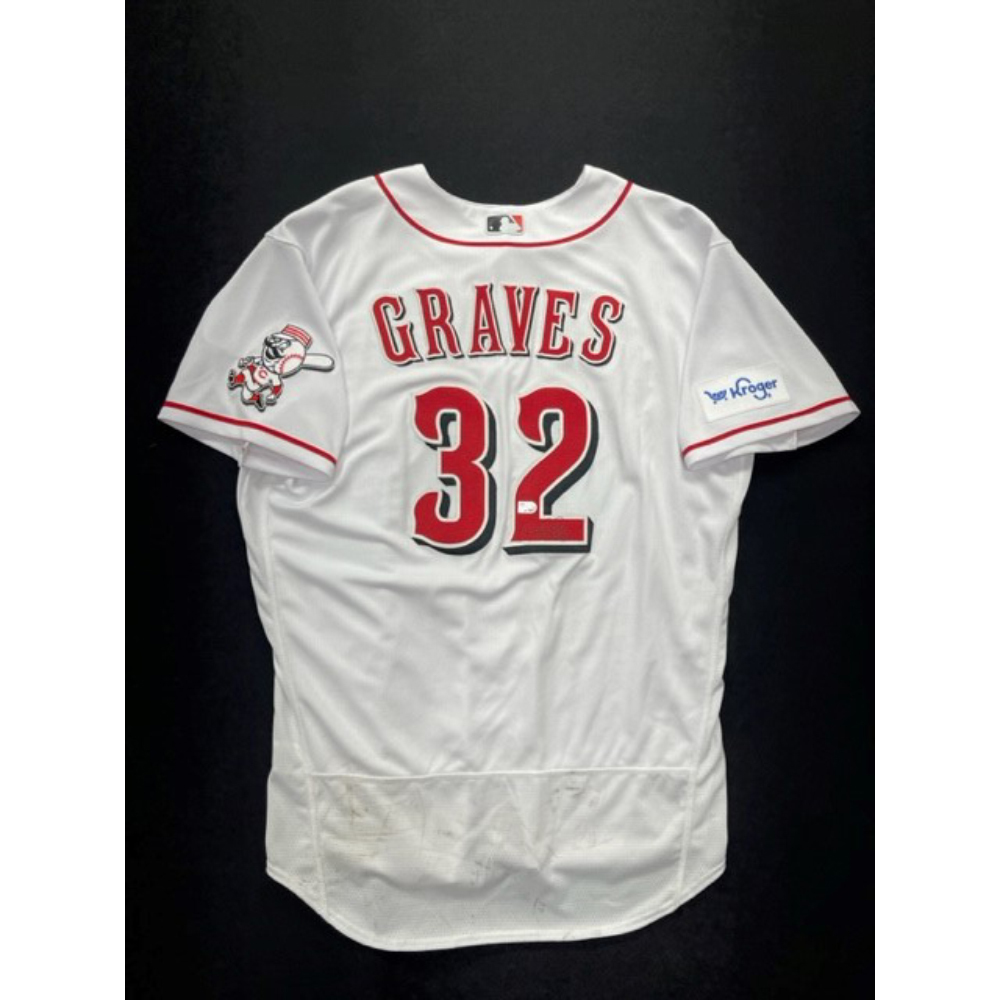 Danny Graves Autographed Jersey - Worn During Opening Day Pregame ...