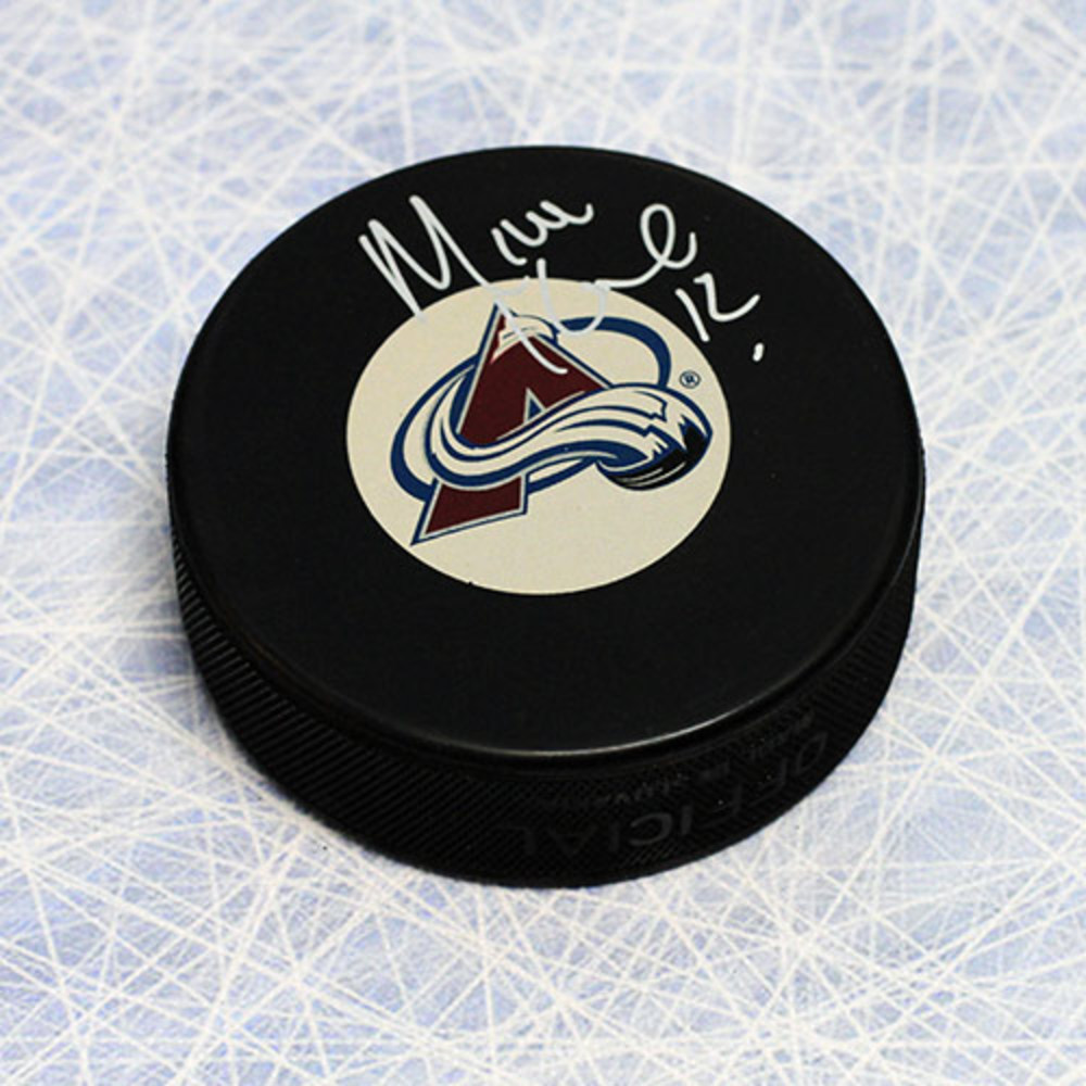 Mike Keane Colorado Avalanche Autographed Hockey Puck - NHL Auctions