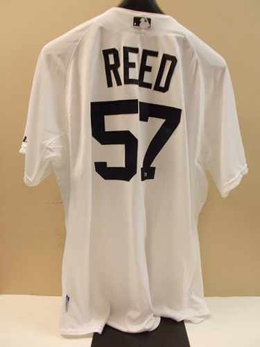 Tigers Authentics: Evan Reed #57 Home Tigres Jersey | MLB Auctions