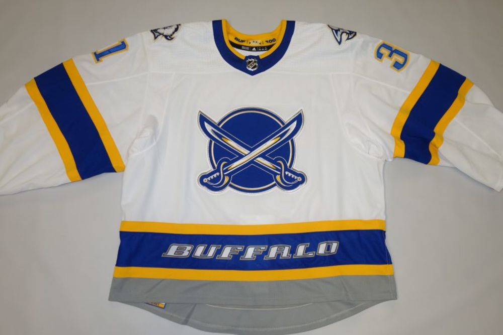 Dustin Tokarski 2021 Buffalo Sabres Reverse Retro Jersey - NHL Auctions