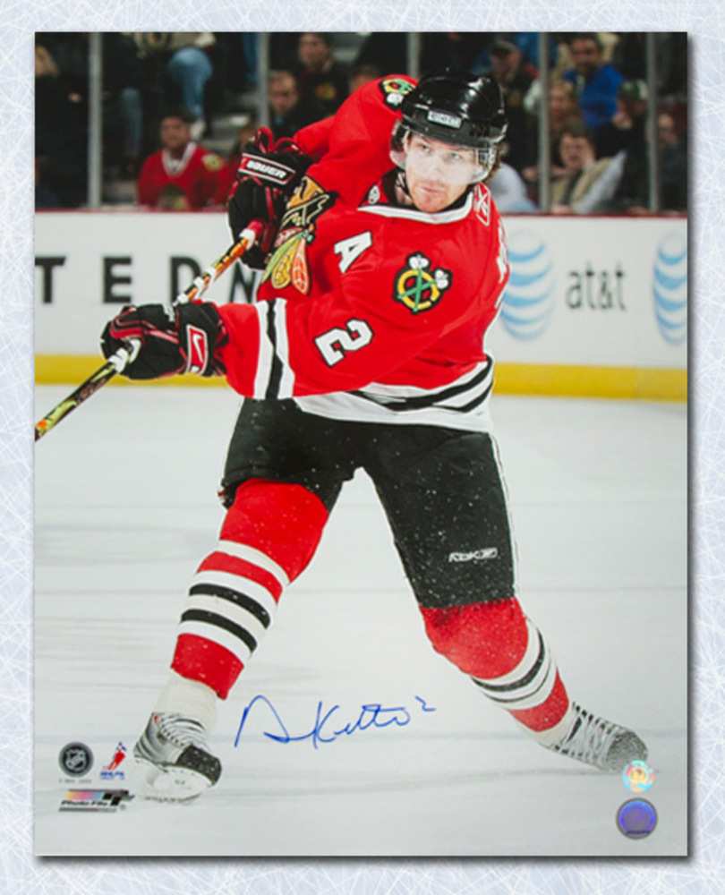 Duncan Keith Chicago Blackhawks Autographed 16x20 Photo - NHL Auctions
